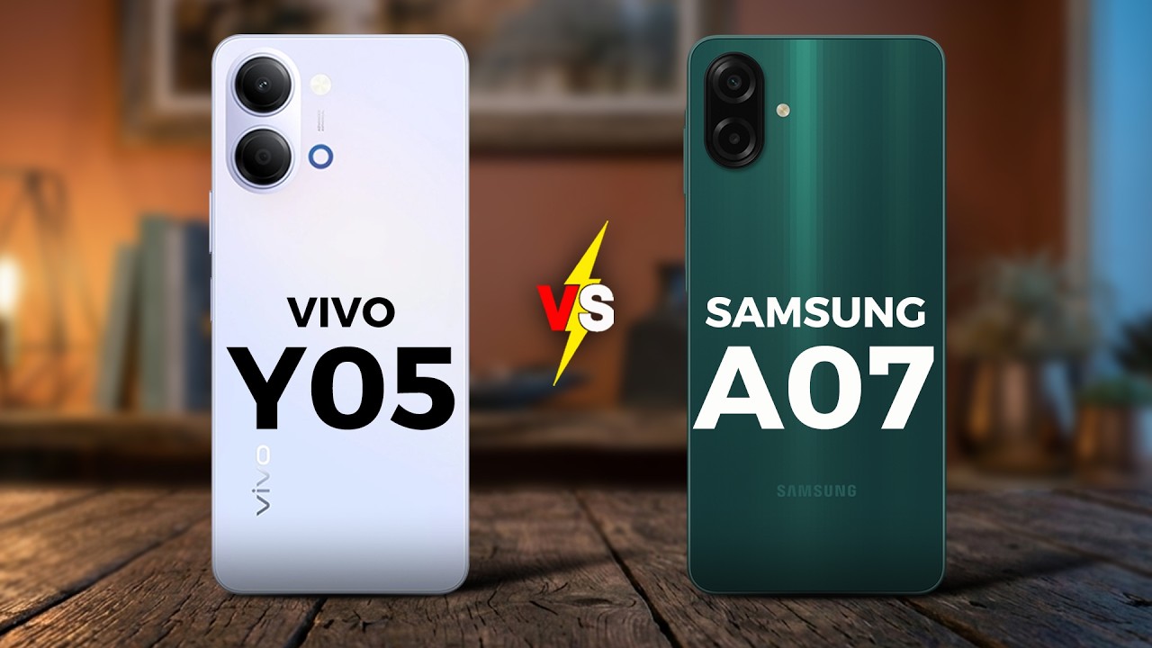 VIVO Y05 VS SAMSUNG A07 - YouTube