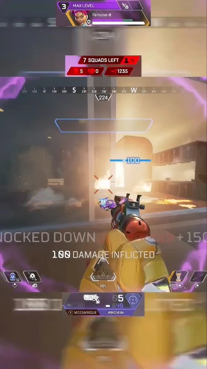 Lifeline trapped herself in the corner at the end #apexlegends #apexlifeline #fyp #fypシ ...