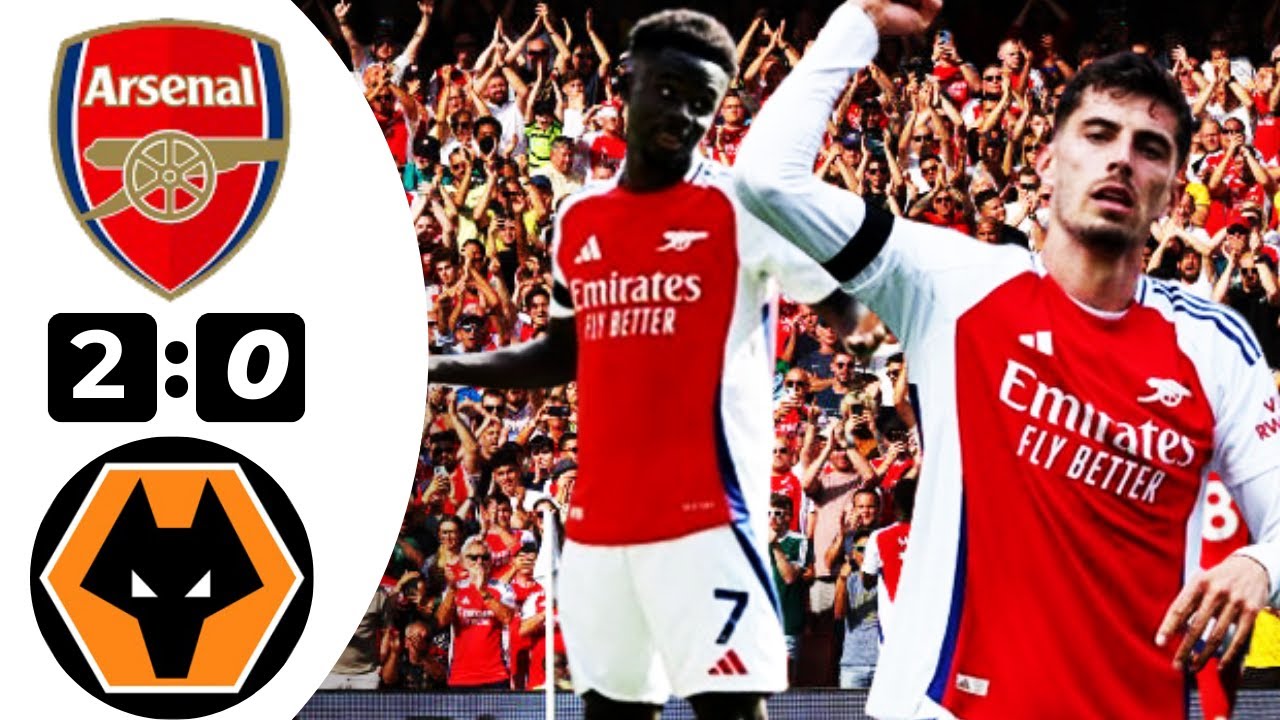 Arsenal Vs Wolves (2-0) | All Goals & Extended Highlights | Premier ...