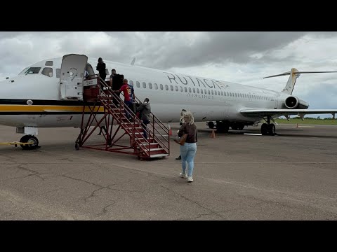 |TRIP REPORT| Rutaca Airlines McDonnell Douglas MD82. Puerto Ordaz(PZO)-Caracas(CCS)