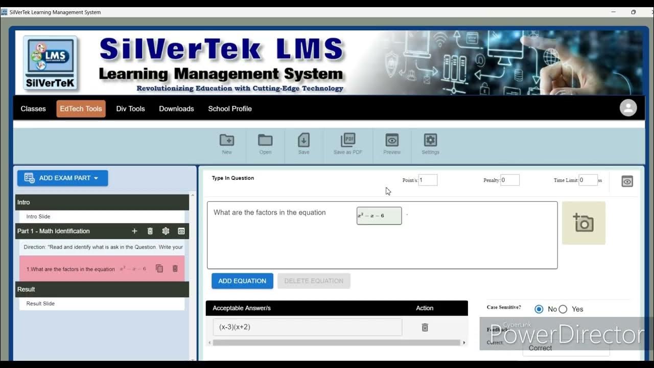 SilVerTek LMS Math Identification tutorial - YouTube