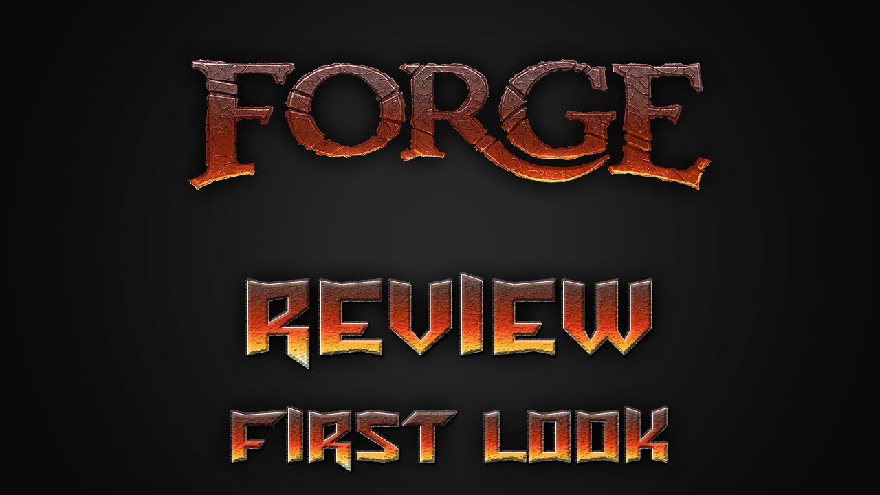 Forge Gameplay Review / Fazit [First Look | 1080p German] - YouTube