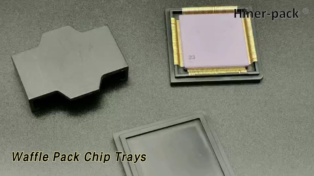PC / PP Waffle Pack Chip Trays Cover Clip For Optoelectronic Chip - YouTube