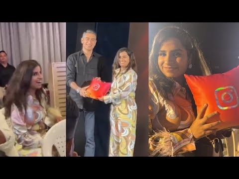 sivaangi best insta story teller award winning moments - YouTube