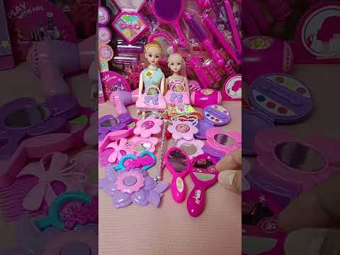 #asmr # satisfying Unboxing Pink Barbie fashion accessories #asmr # ...