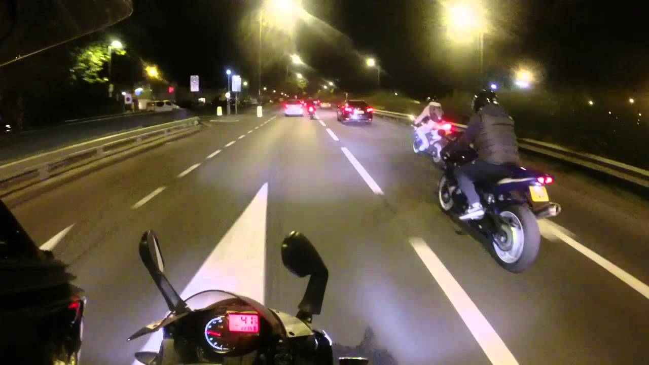 Motorcycle Night Riding London [KK] : D - YouTube