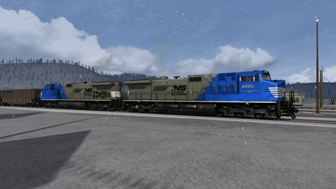 NS AC44C6M's 4000 & 4001 in TS2018! - YouTube