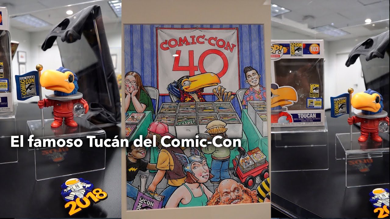 El famoso Tucán del Comic-Con - YouTube