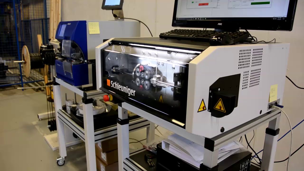 Schleuniger MultiStrip Wire Processor - YouTube