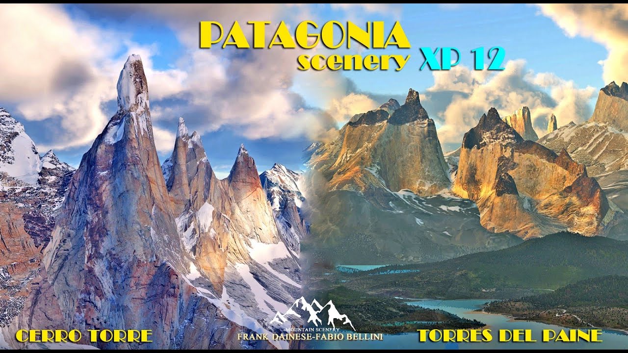 Patagonia Mountains UHD XP12 - YouTube