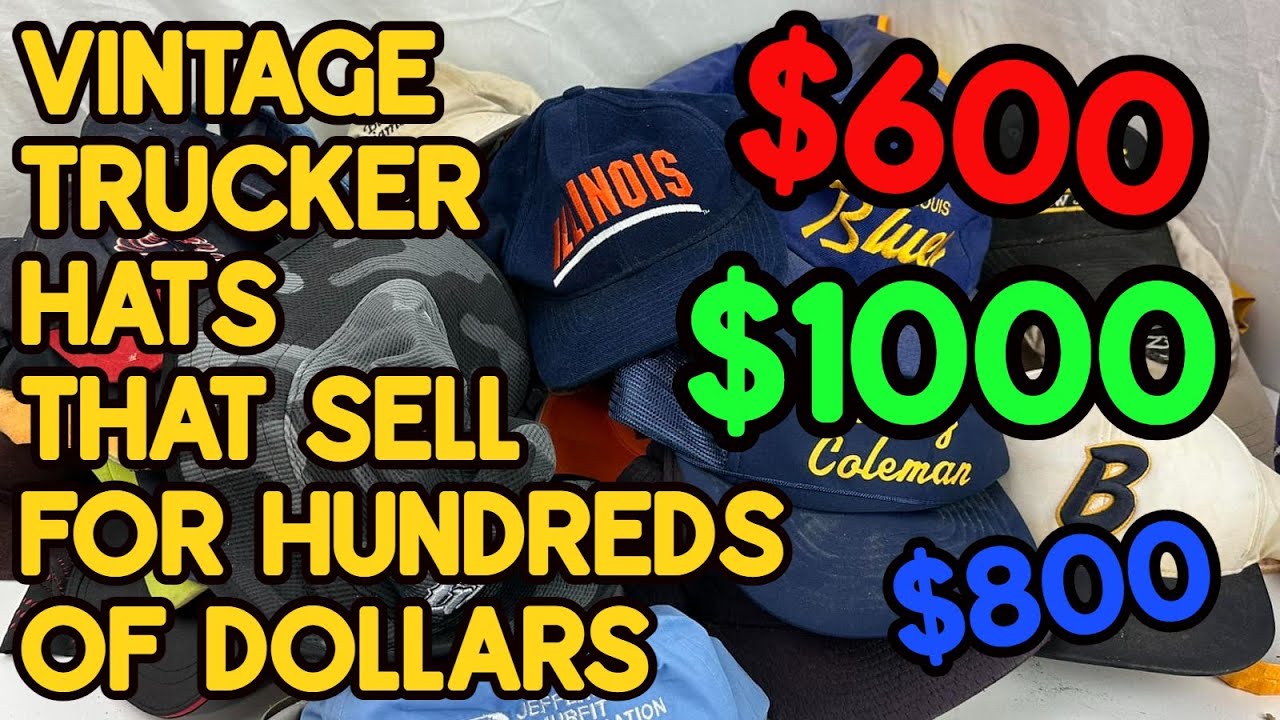 Top 10 Most Expensive Hats Sold Recently on EBAY - Vintage Trucker 3 ...