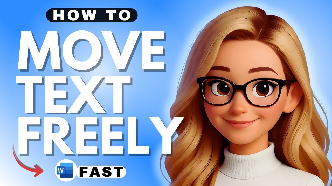 How to Move Text Freely to a Location in Microsoft Word - 2025 - YouTube