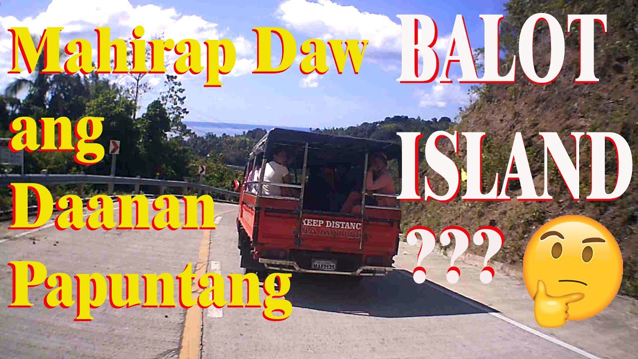 Road to Balot Island, Kalamansig Sultan Kudarat | Jrags | MotoVlog ...