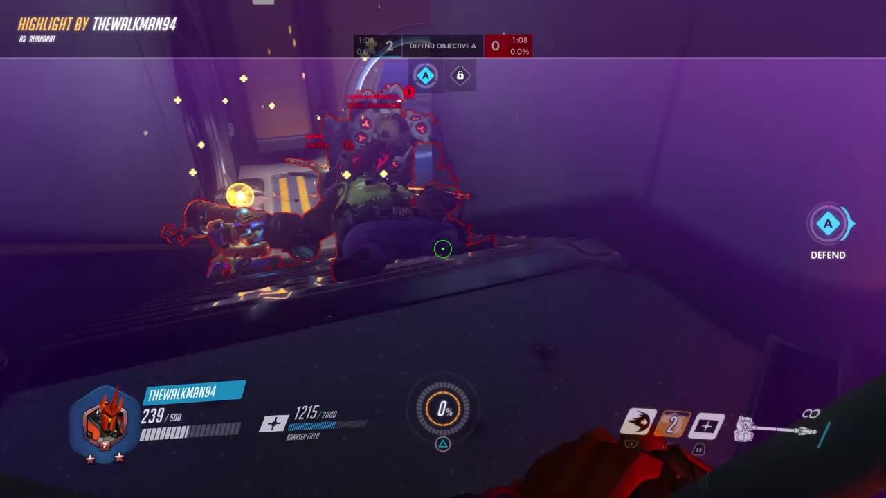 Reinhardt shatter 5k* - YouTube