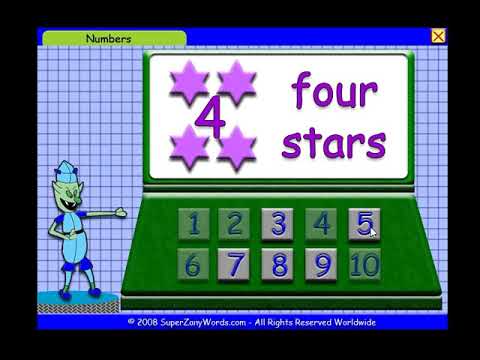 Zany Words - Lesson 04 Numbers - YouTube