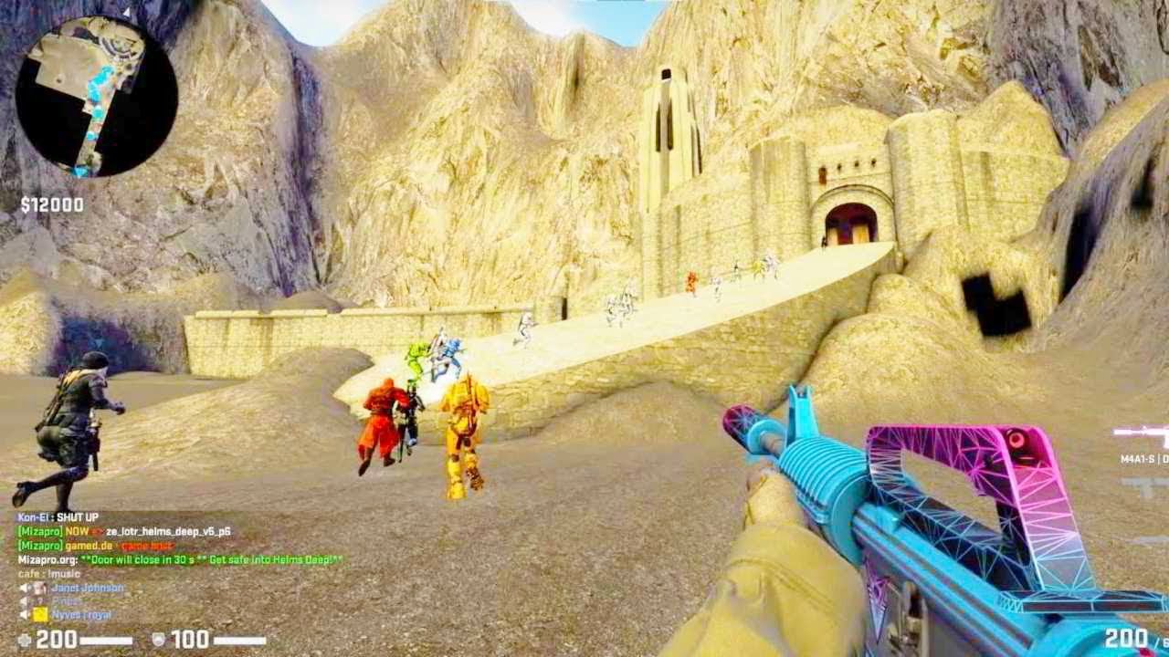 Counter Strike Global Offensive - Zombie Escape mod online gameplay on ...