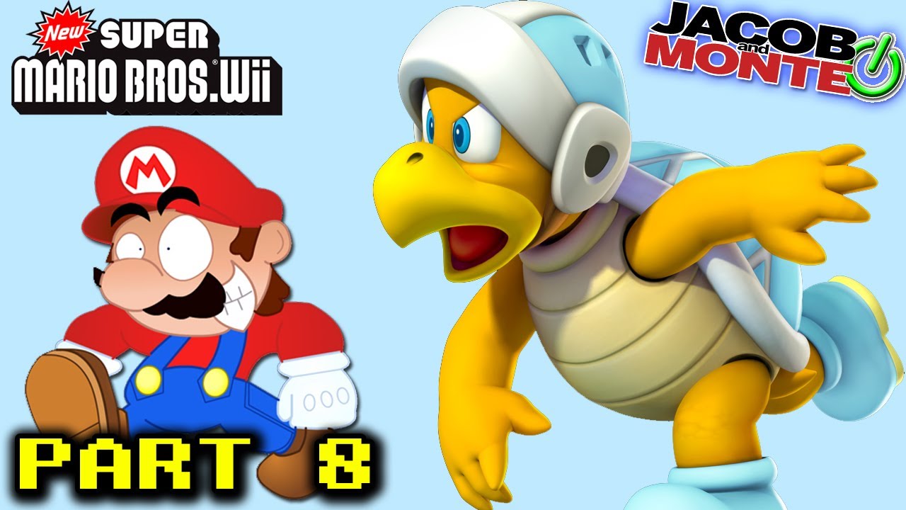 COME AT ME ICE BRO - New Super Mario Bros Wii (Co-op) - Part 8 - YouTube