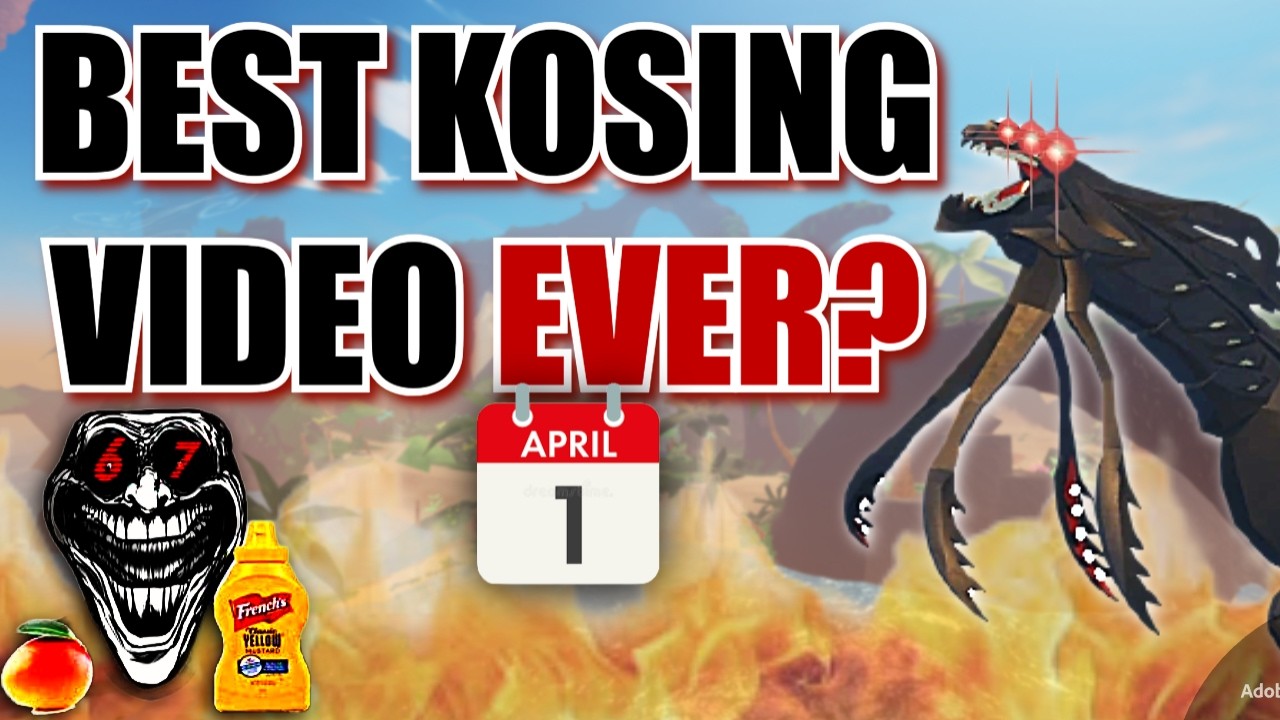 [APRIL FOOLS] The TUFFEST KOSing Video In The WORLD || Creatures of ...
