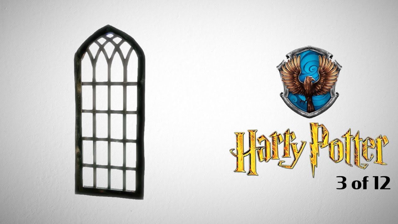 Harry Potter RAVENCLAW Common Room - WALLS & WINDOWS | Harry Potter ...