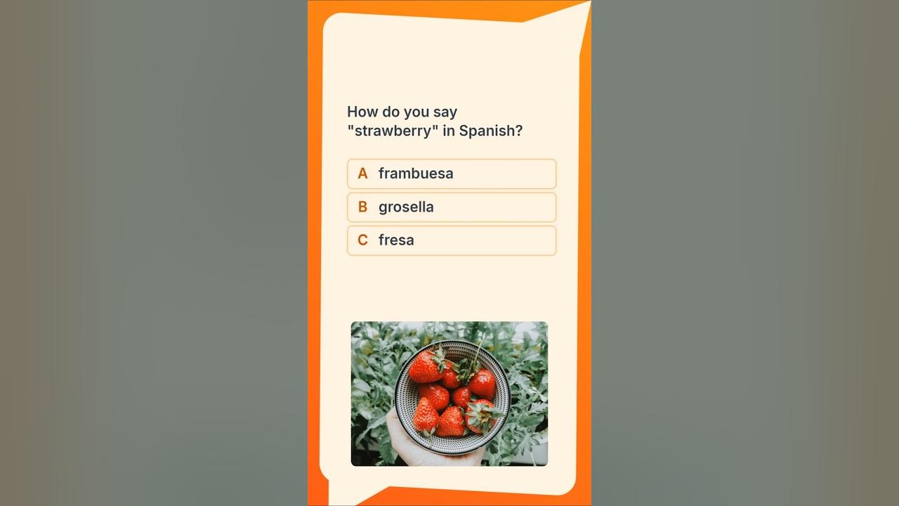 Buy from a fruit stall with this Spanish quiz - YouTube