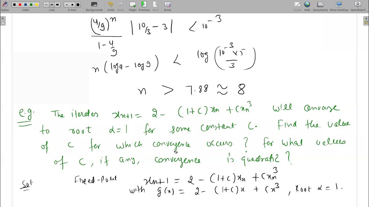 Lecture 6 : Roots of Nonlinear Equations - YouTube