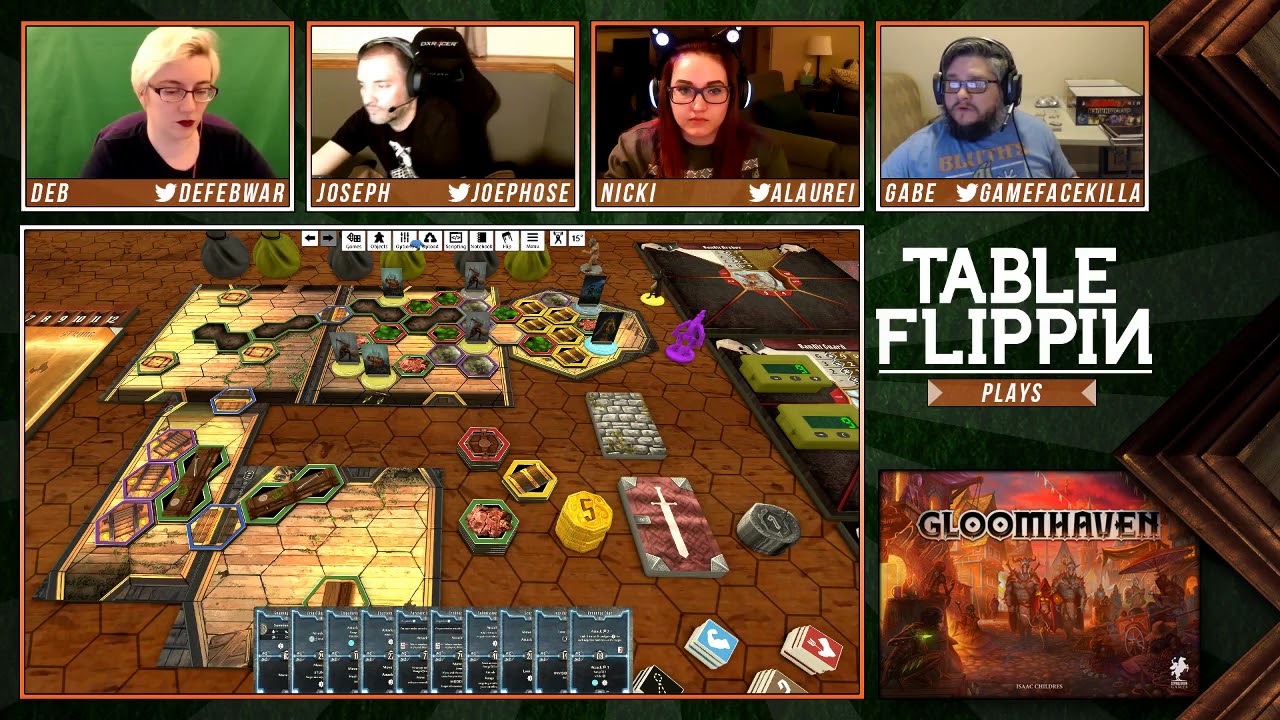 Gloomhaven -- Season 3, Ep 18, Part 1 -- Table Flippin' Board Games ...