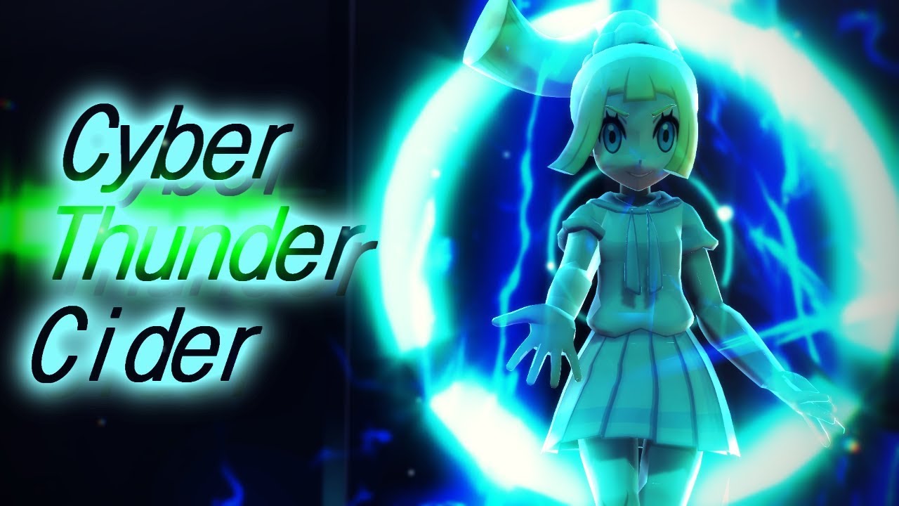 [MMD - ENG/ROM SUBS] - Cyber Thunder Cider - Lillie - YouTube