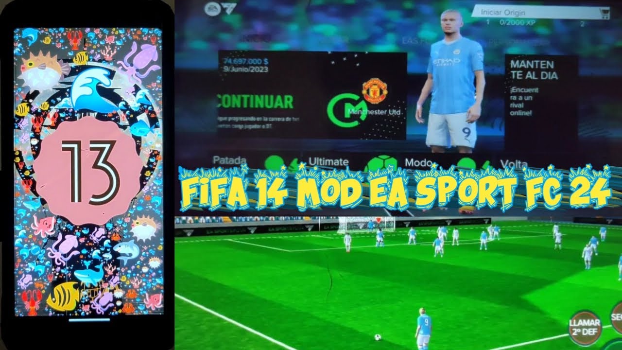 Cara install FIFA 14 Mod EA Sport FC 24 di Android 13 Data dan OBB ...