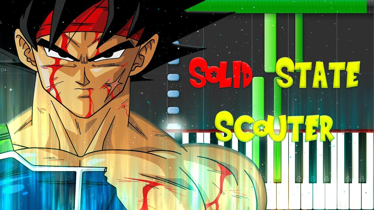 Solid State Scouter - Theme of Bardock [Piano Tutorial] - (Synthesia) - YouTube