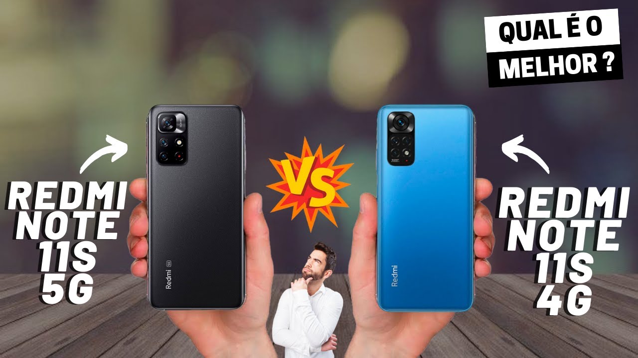 Redmi Note 11s 5G vs Redmi Note 11s 4G Qual é o MELHOR? (Comparativo ...