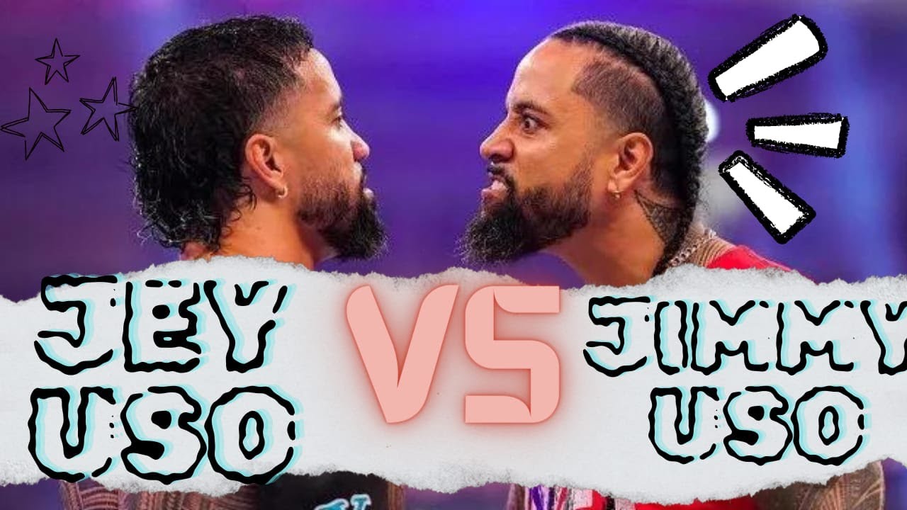 JIMMY USO vs. JEY USO: SIBLING RIVALRY EXPLODES IN EPIC WWE Showdown ...