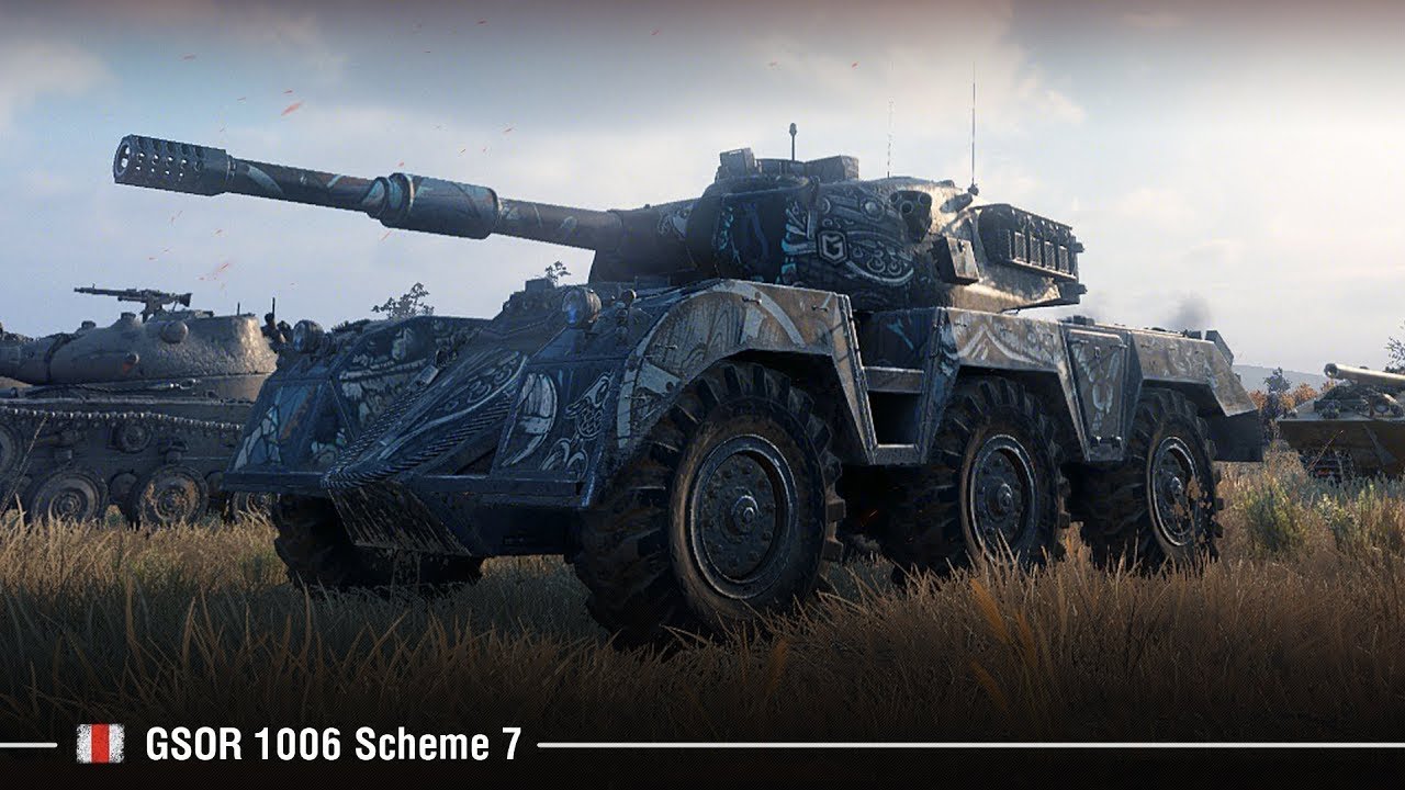 World of Tanks / GSOR 1006 Scheme 7 - YouTube