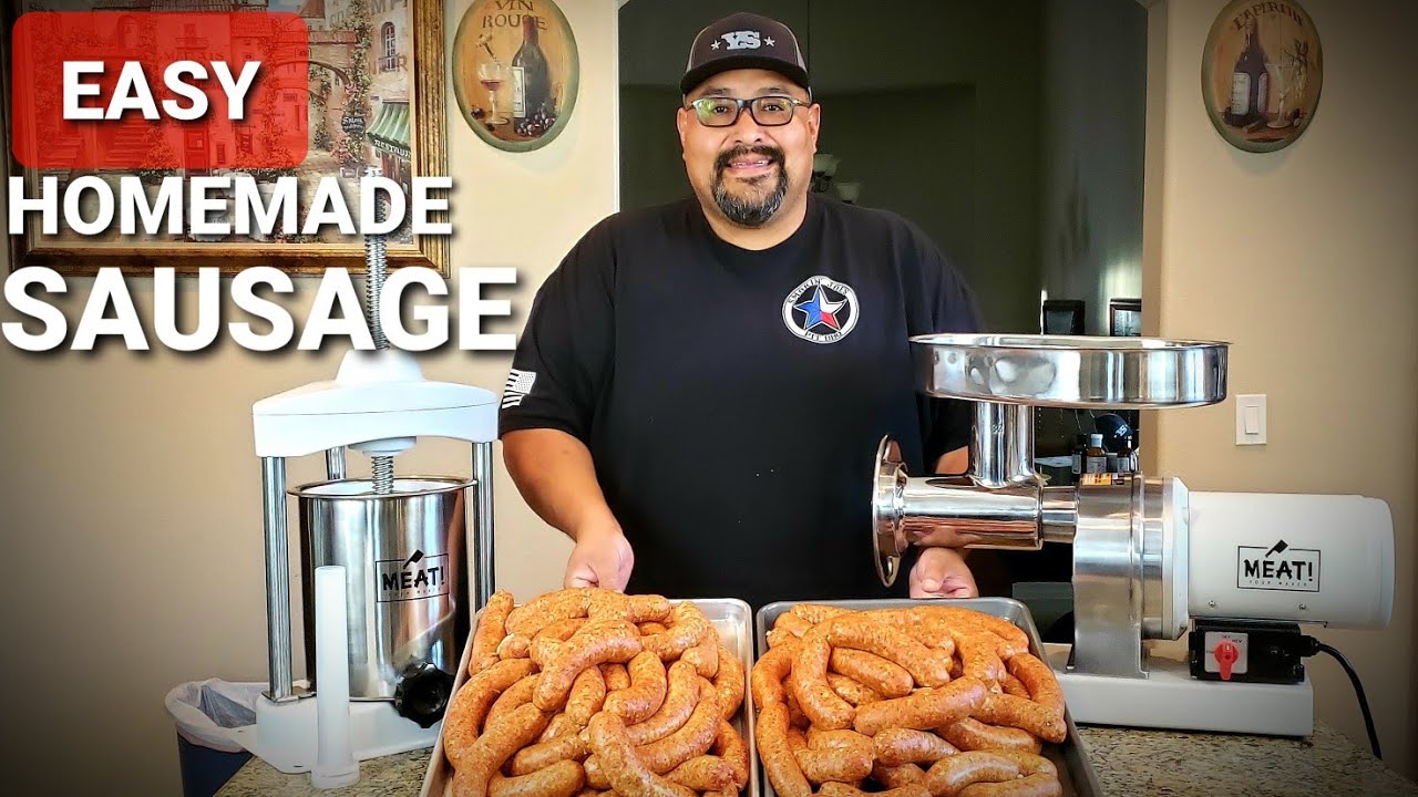 How To Make Sausage For Beginners - Easy Homemade Sausage - YouTube