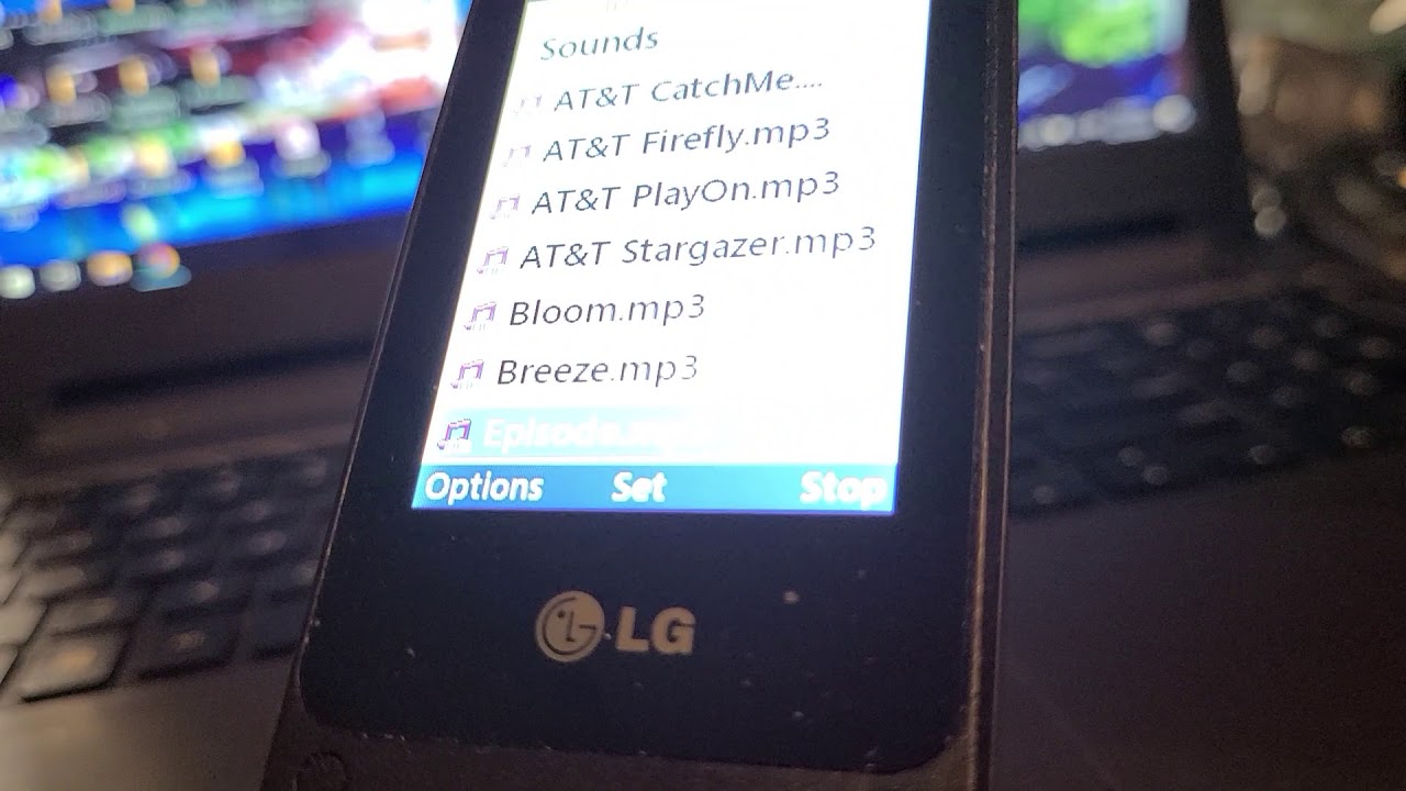 LG A380 ringtones - YouTube