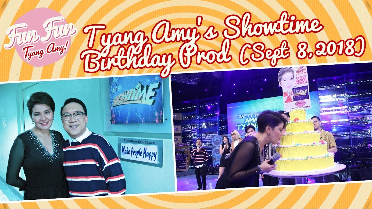 [Fun Fun Tyang Amy] Showtime Birthday Prod : September 8, 2018 - YouTube