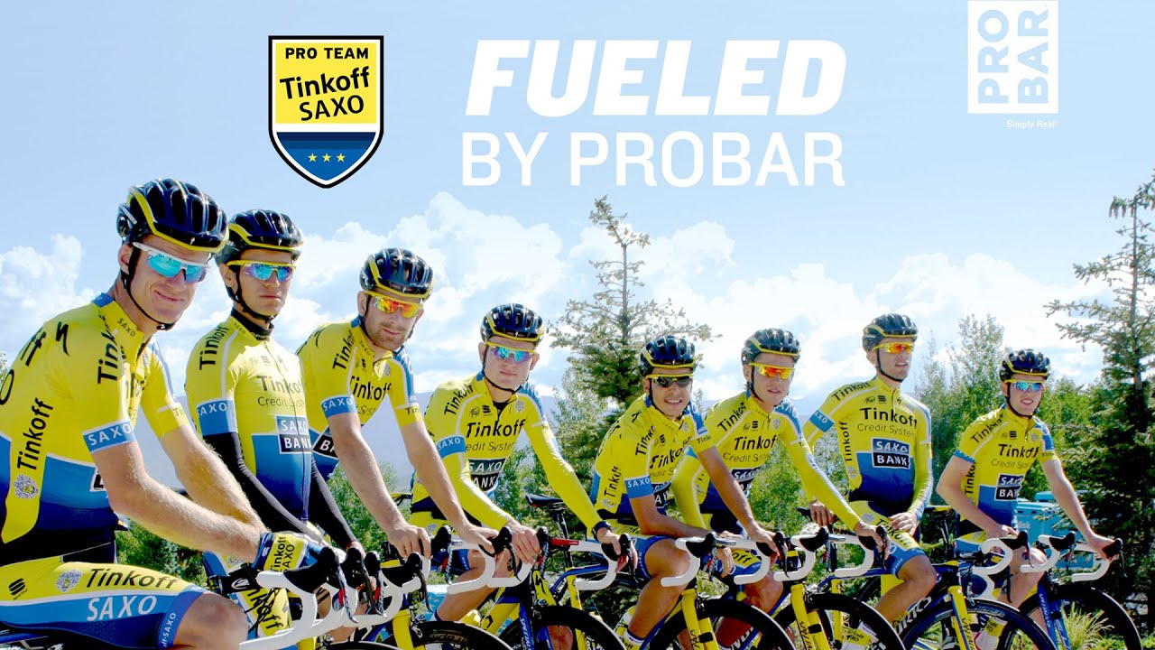 Fueled By PROBAR® - Pro Cycling Team Tinkoff-Saxo - YouTube