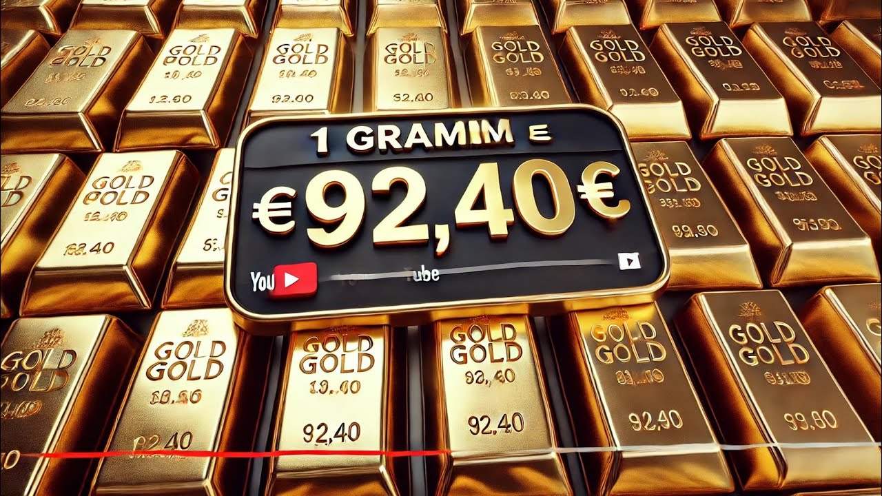 Goldpreis aktuell – Goldbarrenpreis für 1 Gramm heute! - YouTube
