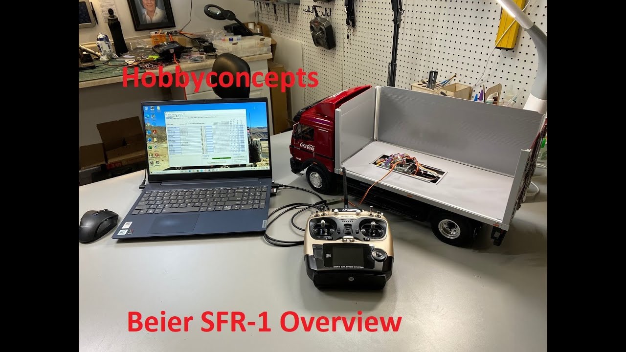 Beier SFR-1 Speed Sound & Light Controller for Tamiya Semi Trucks ...