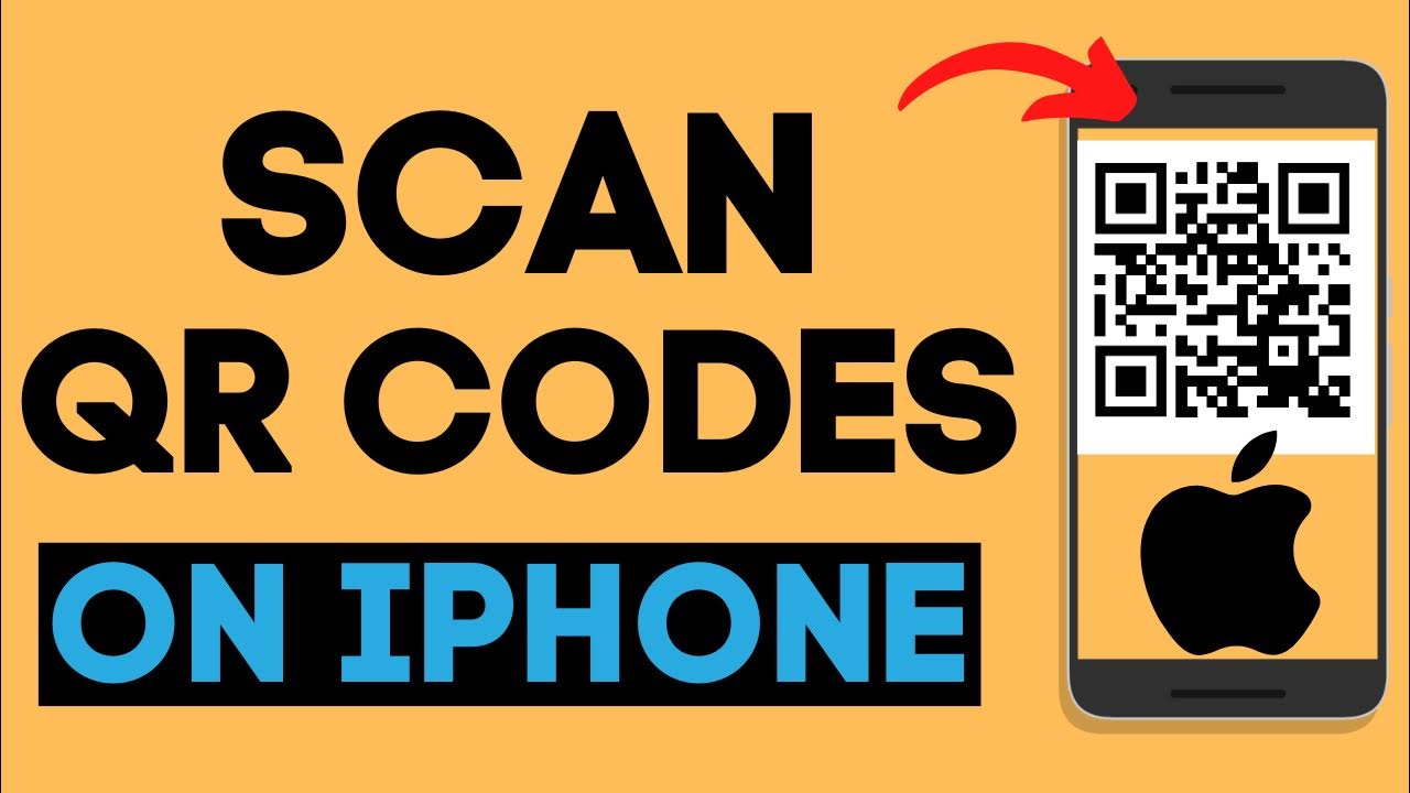 How to Scan QR Code on iPhone - YouTube