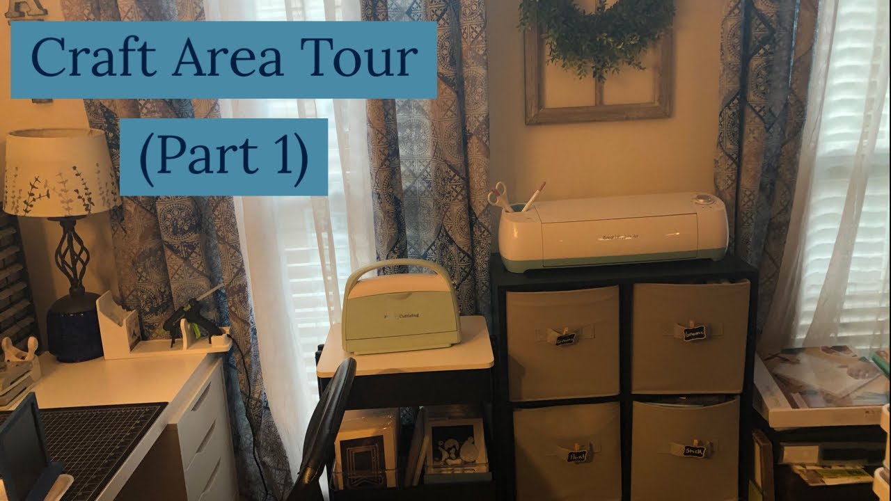 Craft Area Tour (Part 1) / Crafty Goodness - YouTube