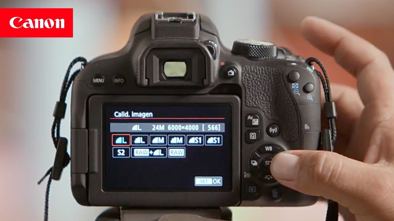 Aprende a configurar tu cámara - #AprendeConCanon - YouTube