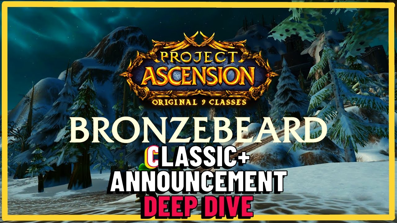 Project Ascension CLASSIC+ Announcement DEEP DIVE! - YouTube