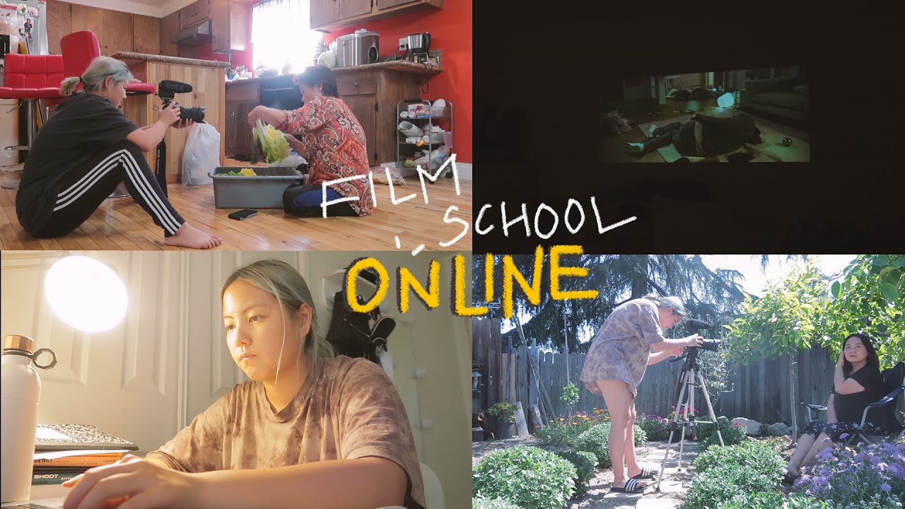 what online film school looks like 🎞🎥 *finals week* | Chapman ...