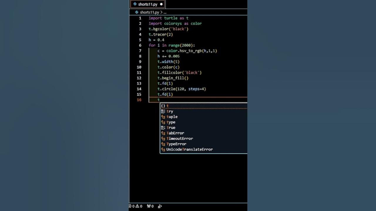 Amazing😳 Python Graphics 😱 Python Pythonturtle Youtube