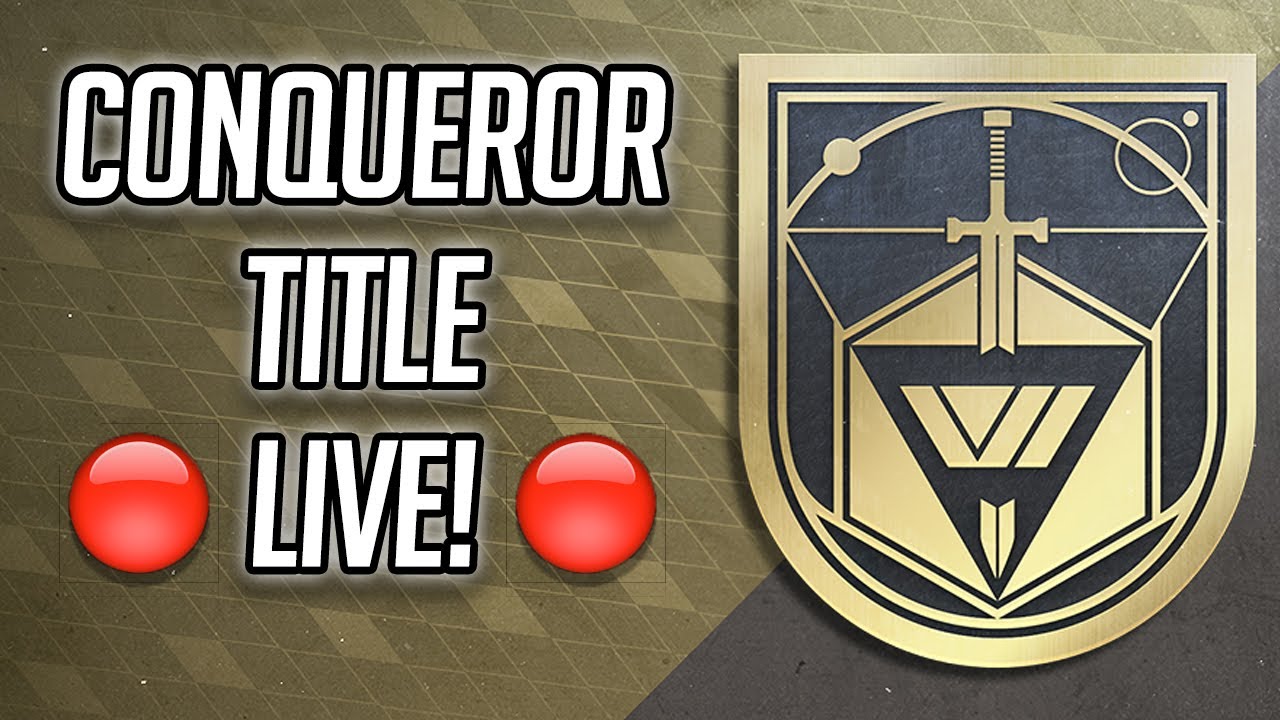Destiny 2: Going for Conqueror Title - 2 Final GM Nightfalls - YouTube