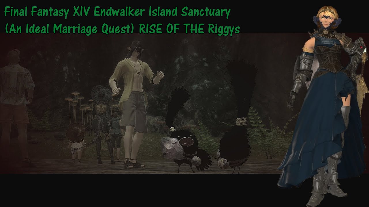 Final Fantasy XIV Endwalker Island Sanctuary (An Ideal Marriage Quest ...