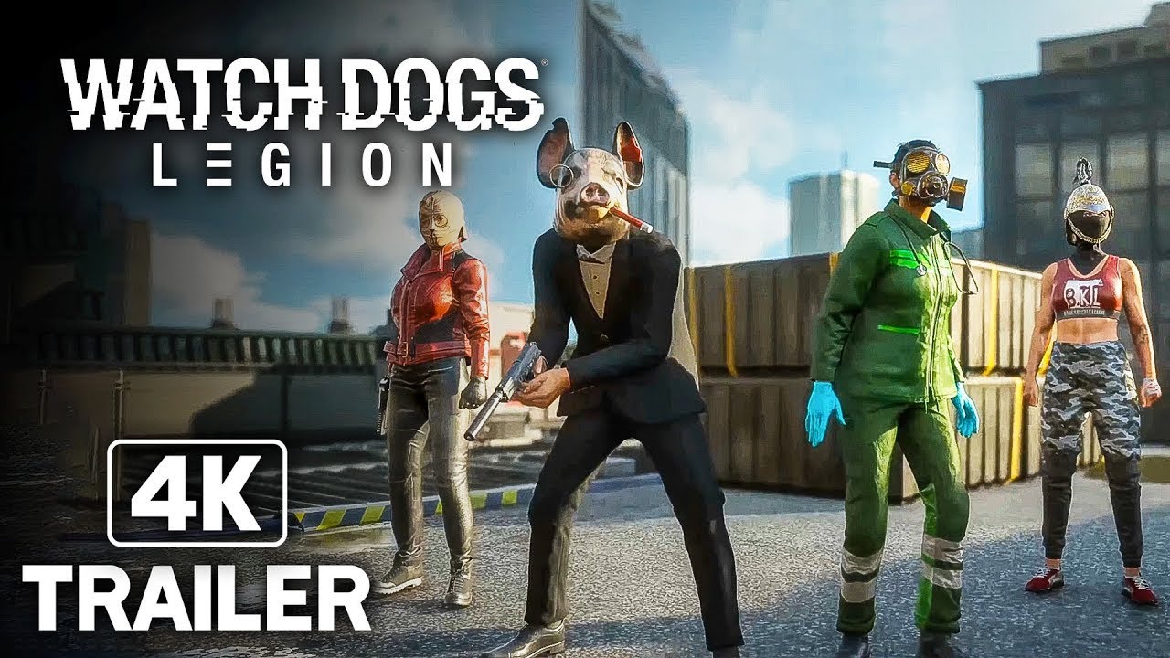 WATCH DOGS LEGION Multiplayer Launch Trailer 4K (2021) - YouTube