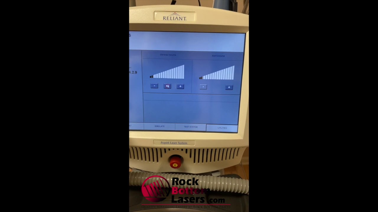 2006 Reliant Solta Fraxel Restore SR1500 Laser For Sale - YouTube
