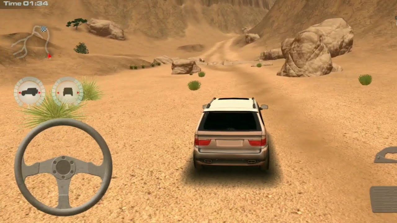 off-road drive desert GAME PLAY FOR ANDROID #LEVEL1 - YouTube