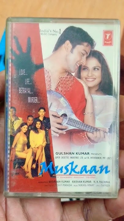 Muskaan Audio Cassette 2004 T-series #bollywood #hindisong #music #song #audiocassette # ...
